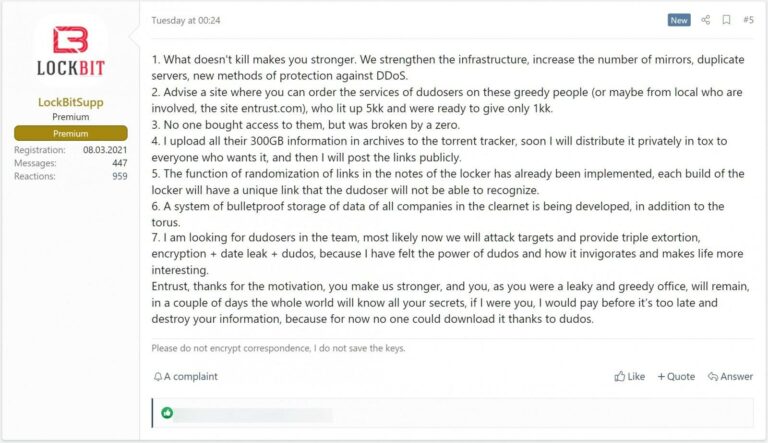 Група LockBit зазнала потужної DDoS-атаки - Блог Грідінсофт