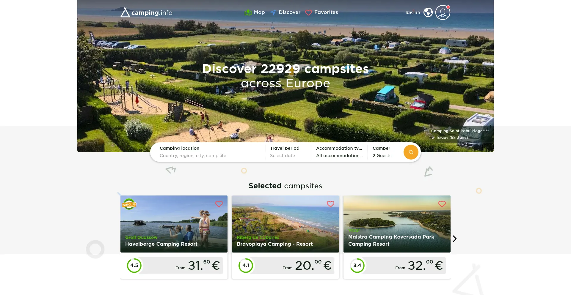 Camping.info Відгуки | Звіт про сканування