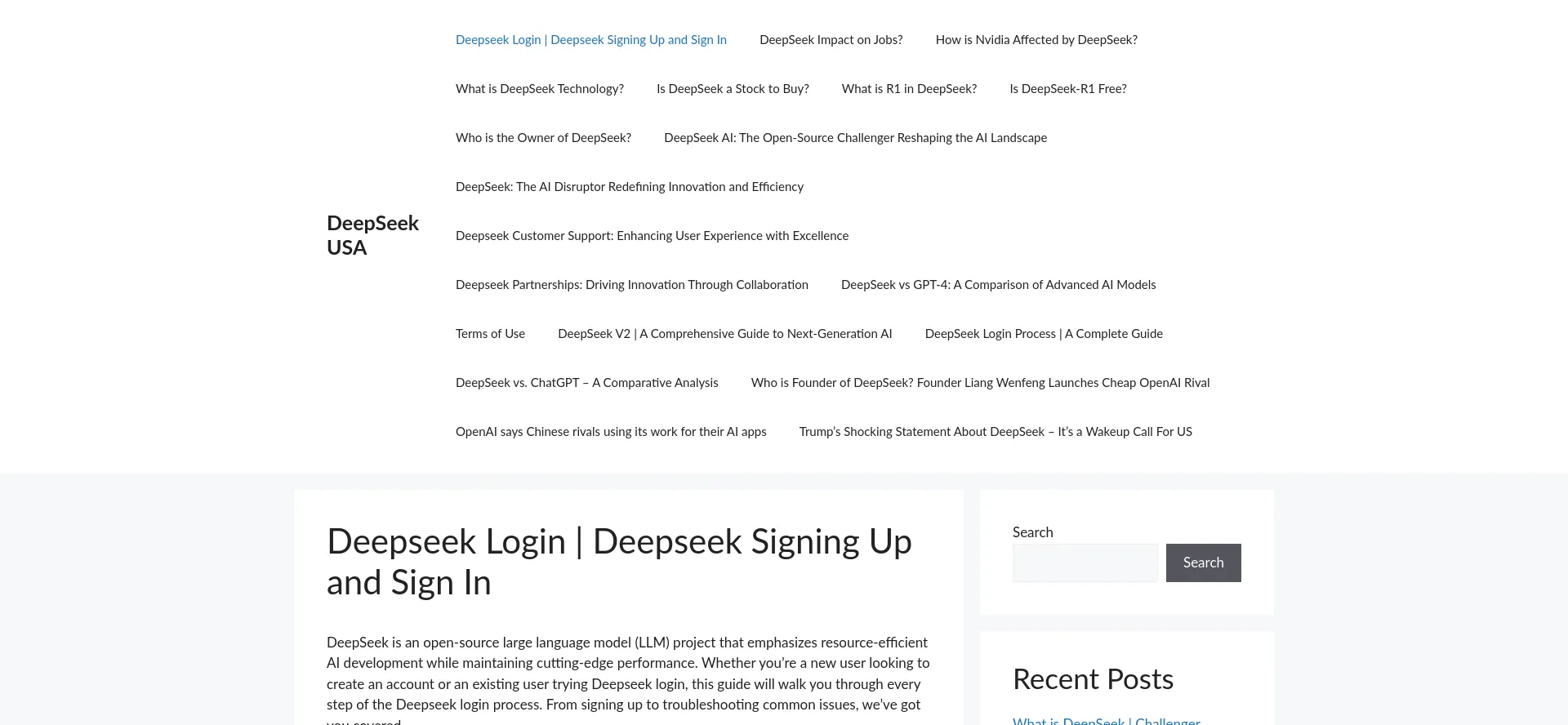 Deepseek-usa.us Огляд: Шахрайство? Низька надійність 35/100
