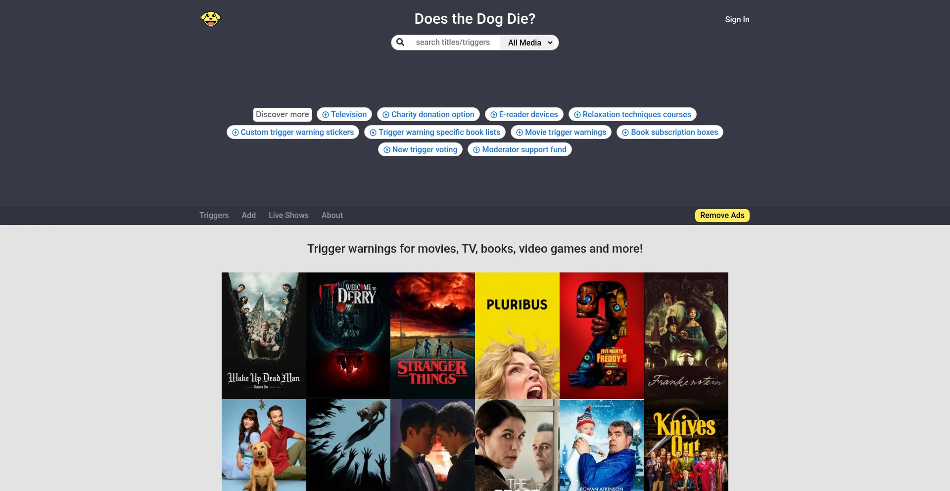 Does The Dog Die Com