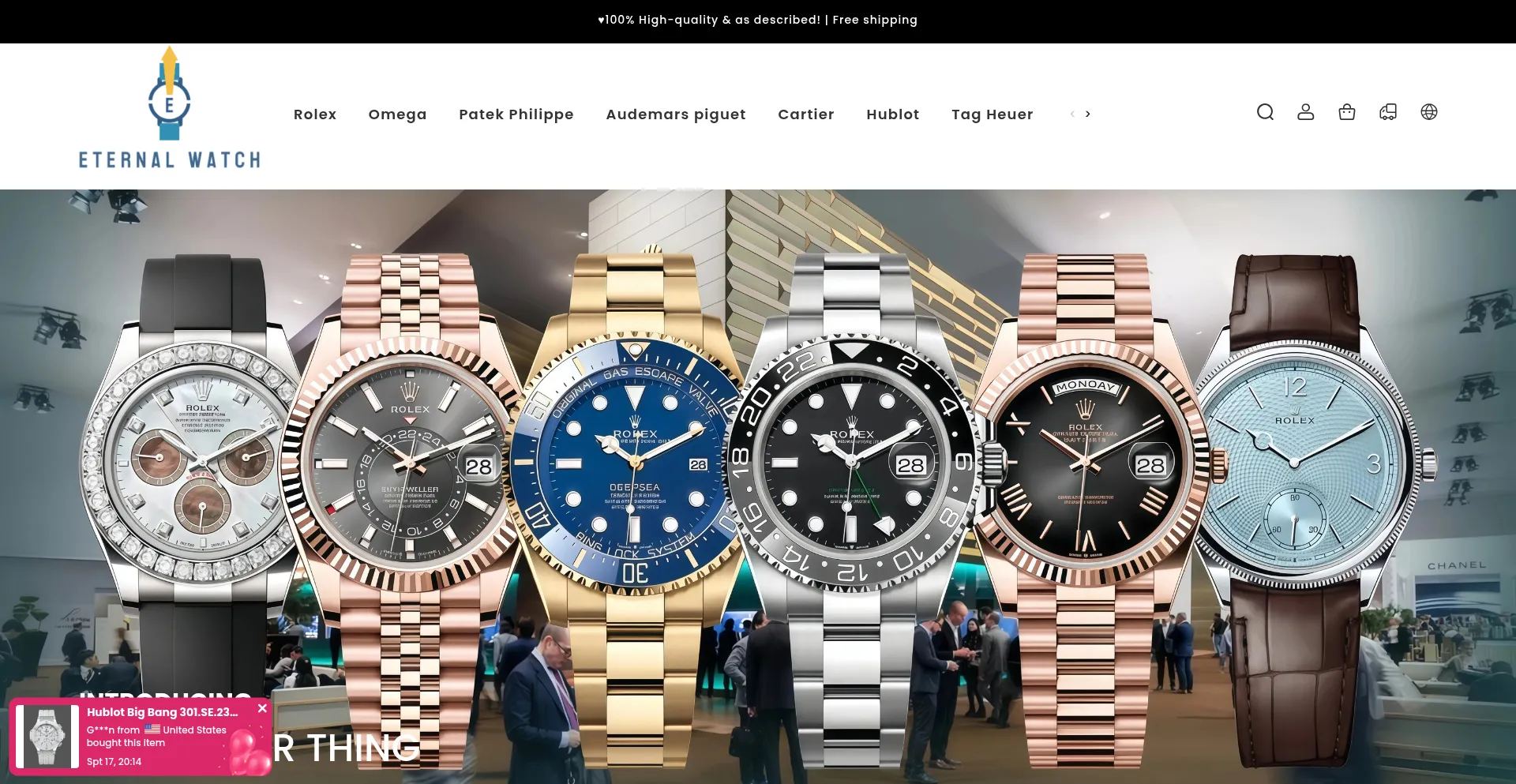 Чи є Eternal-watch.com шахрайством або легітимним магазином? Дуже ...