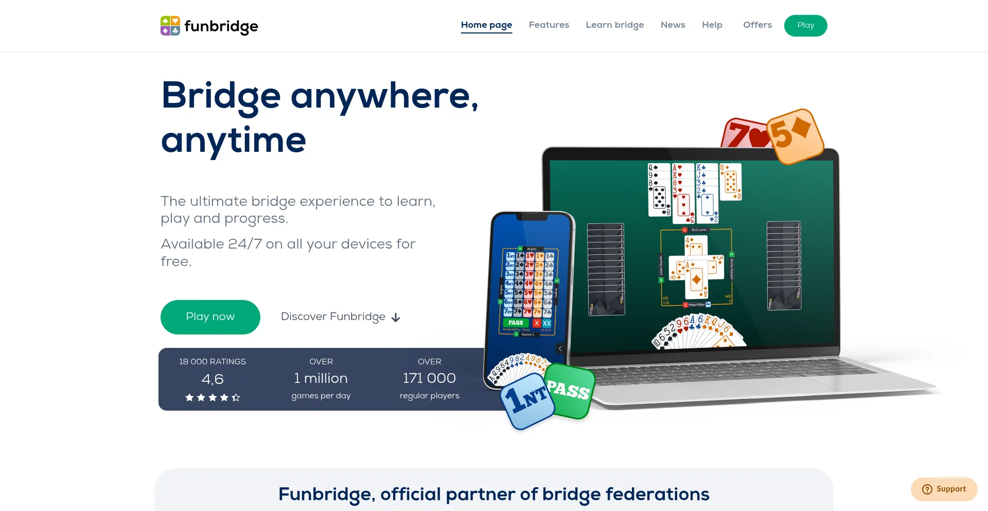 Funbridge.com Відгуки – Чи безпечний і надійний сайт?