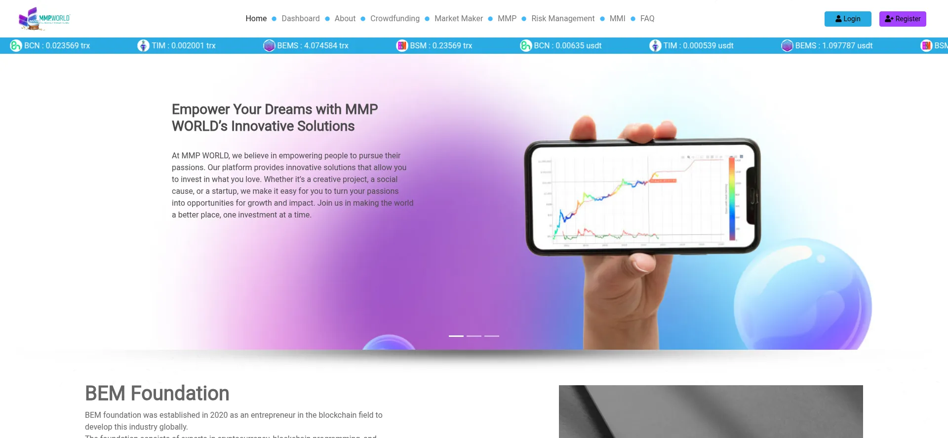 Mmp.world Огляд: Шахрайство? Низька надійність 21/100