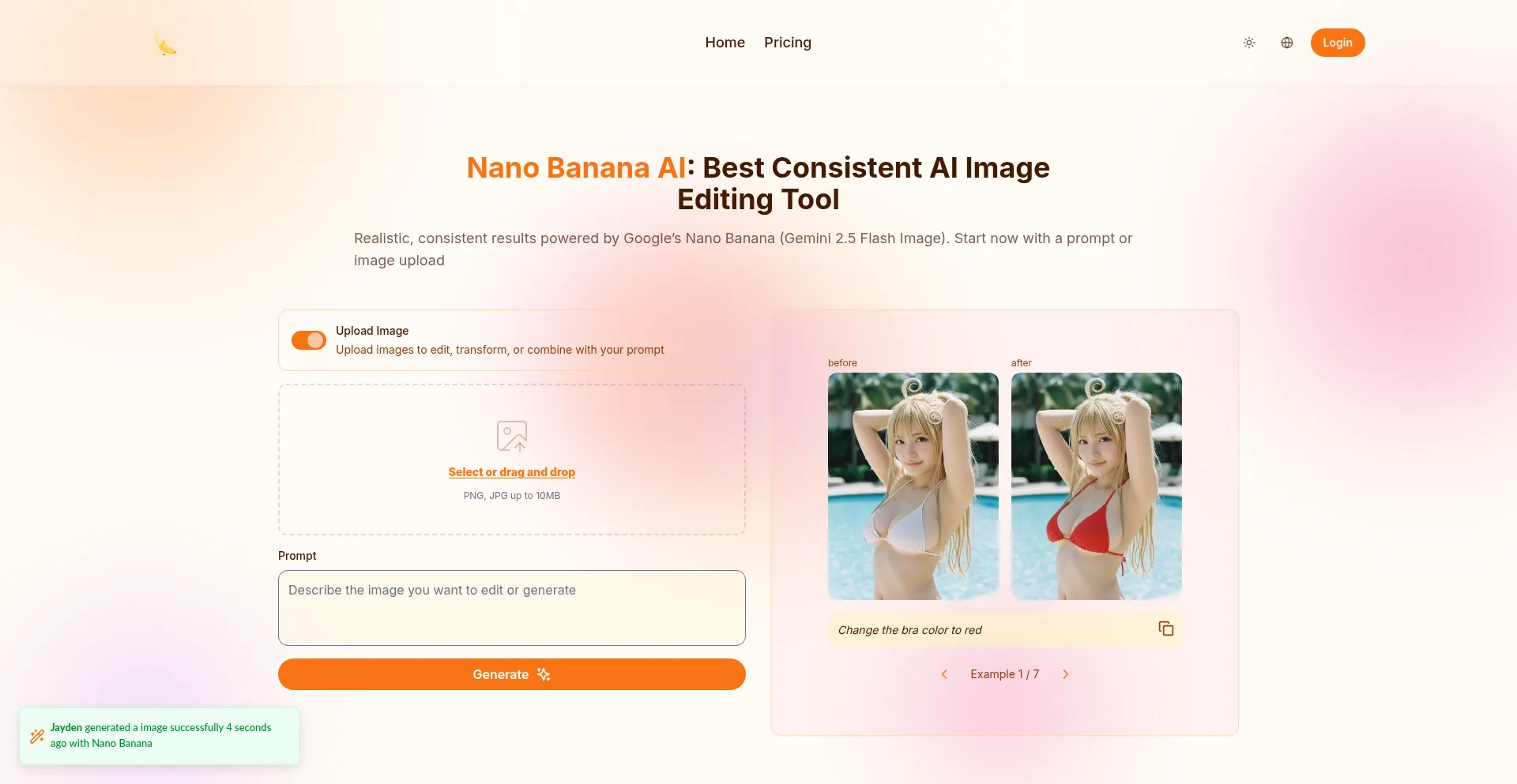 Nano-banana-ai.studio Огляд: Шахрайство? Дуже низька надійність 1/100