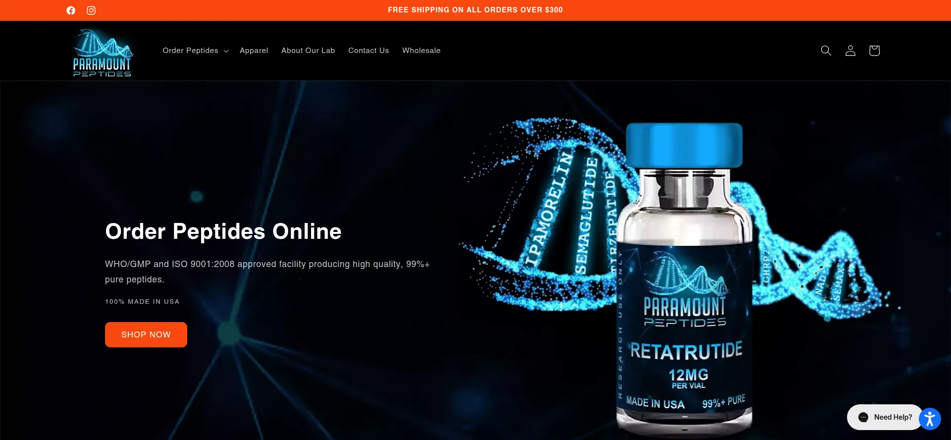 Paramountpeptides.com Відгуки – Чи безпечний і надійний сайт?
