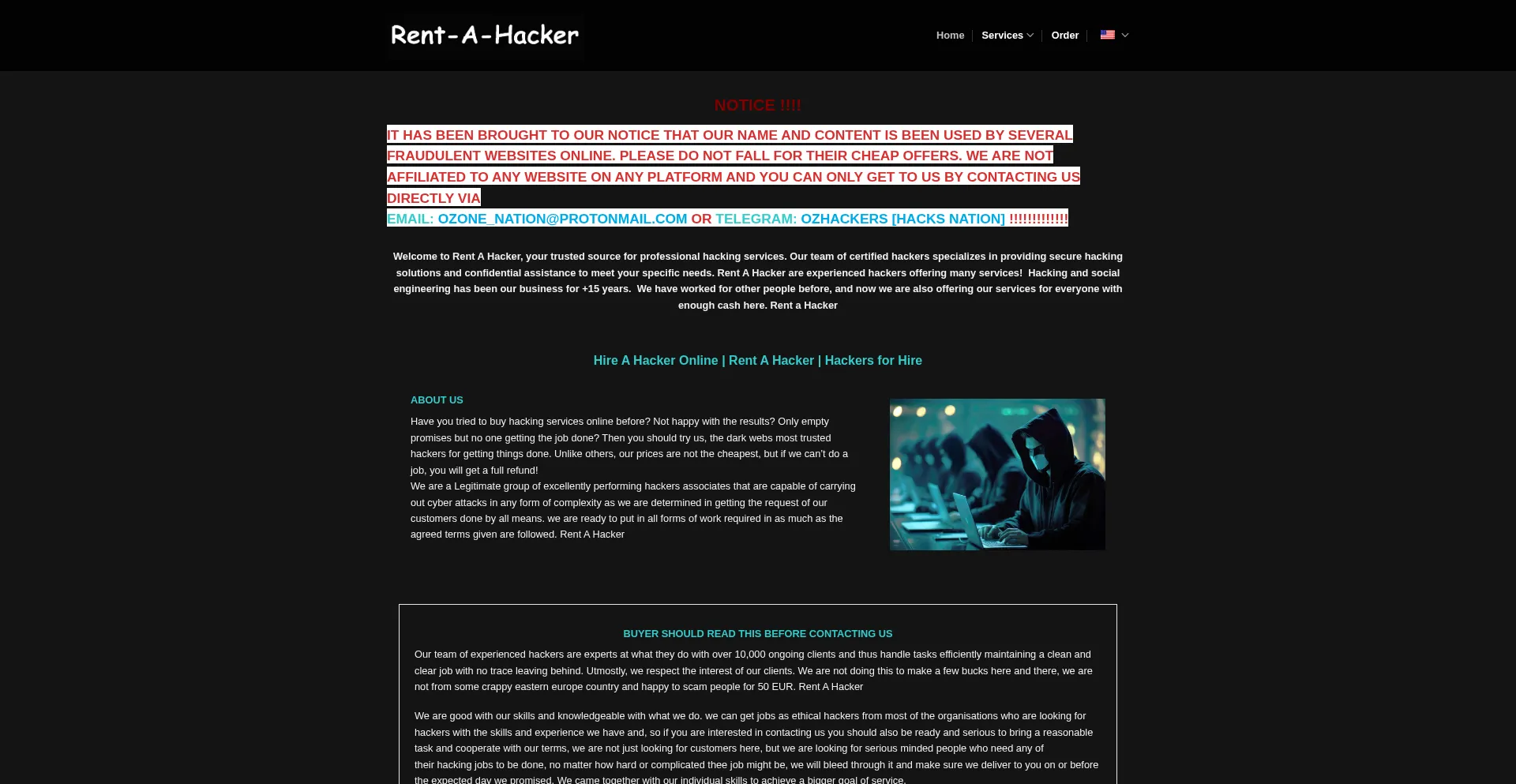 Rent-a-hacker.io Відгуки – Чи безпечний і надійний сайт?