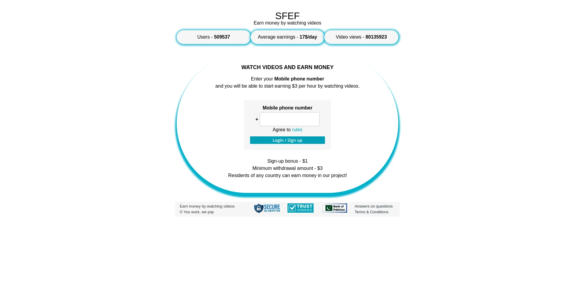 Sfef.pw Відгуки: Підозрілий сайт | Звіт про сканування