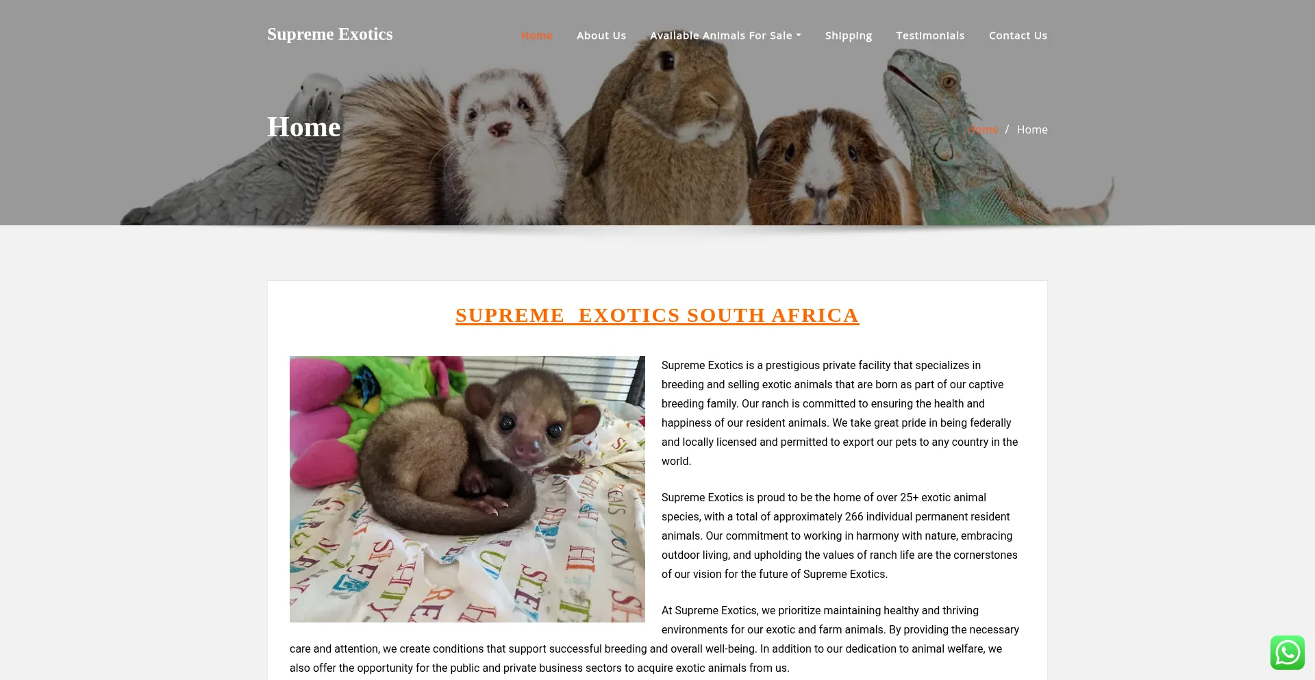 Supremeexotics.co.za: перевірка репутації та сигнали ризику (Рейтинг ...