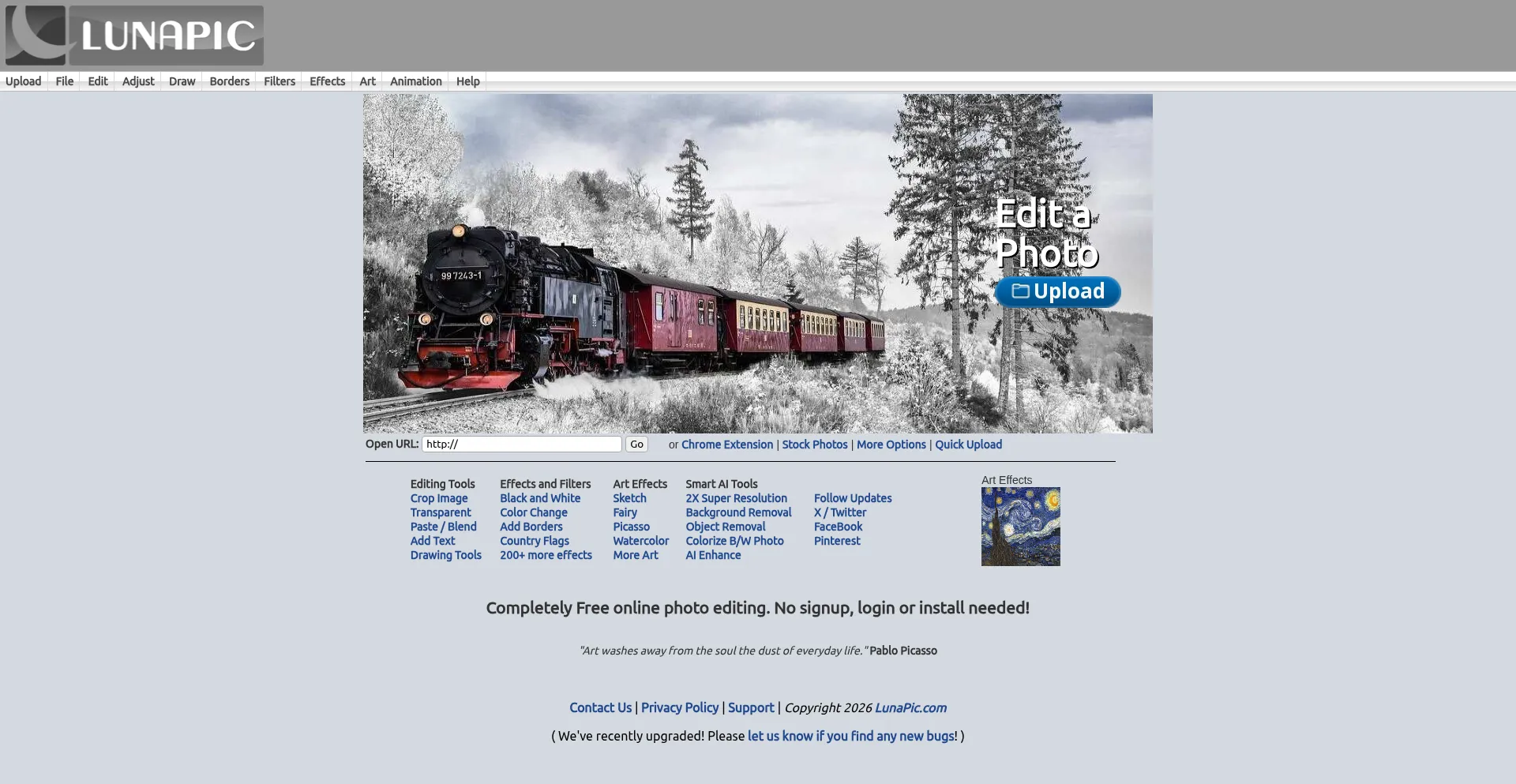 Www1.lunapic.com Відгуки – Чи безпечний і надійний сайт?